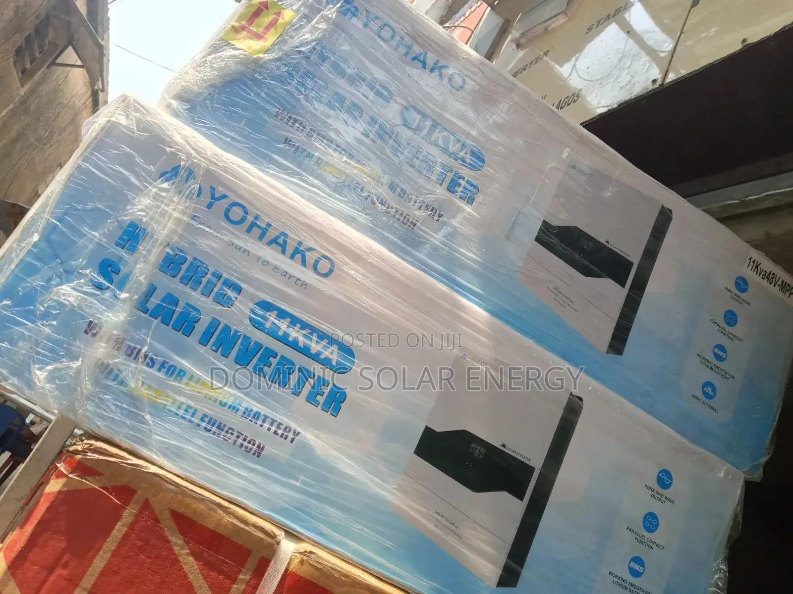 11kva 48v Hybrid Yohako Solar Inverter in Victoria Island - Electrical ...