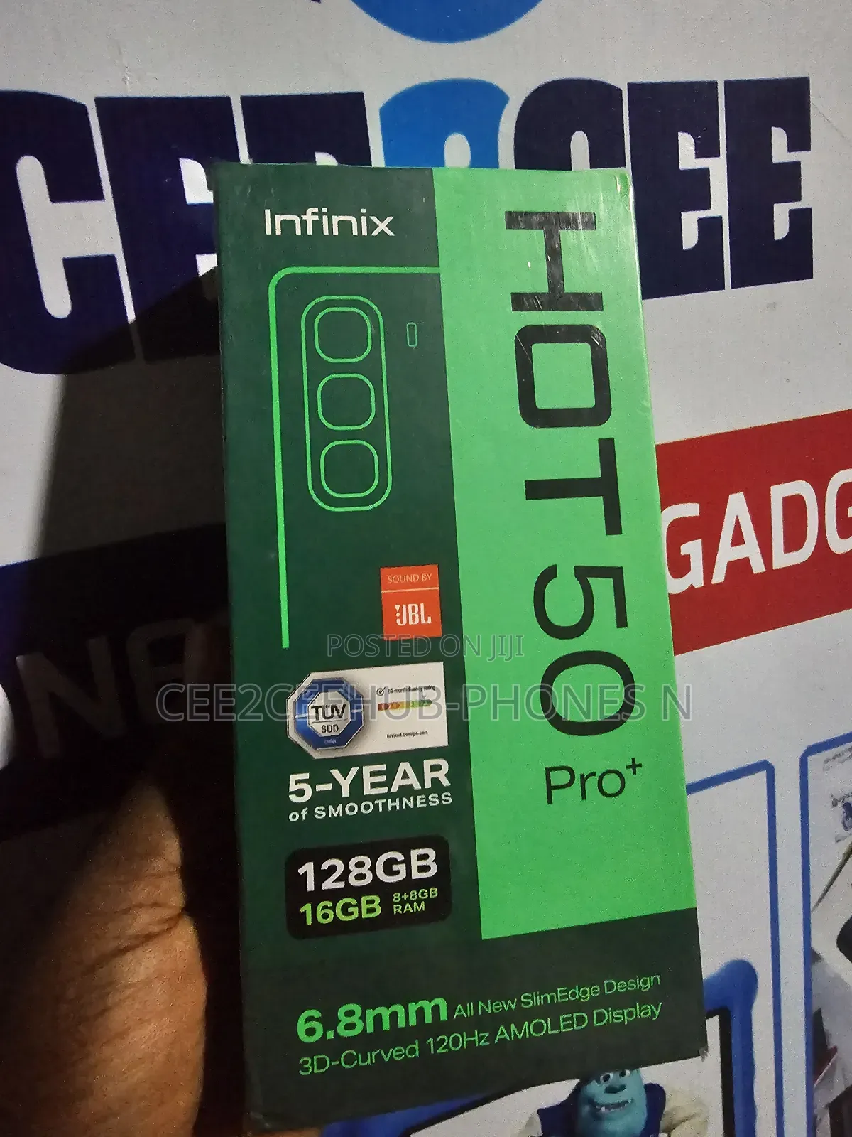New Infinix Hot 50 Pro+ 4G 128 GB Red in Port-Harcourt - Mobile Phones ...
