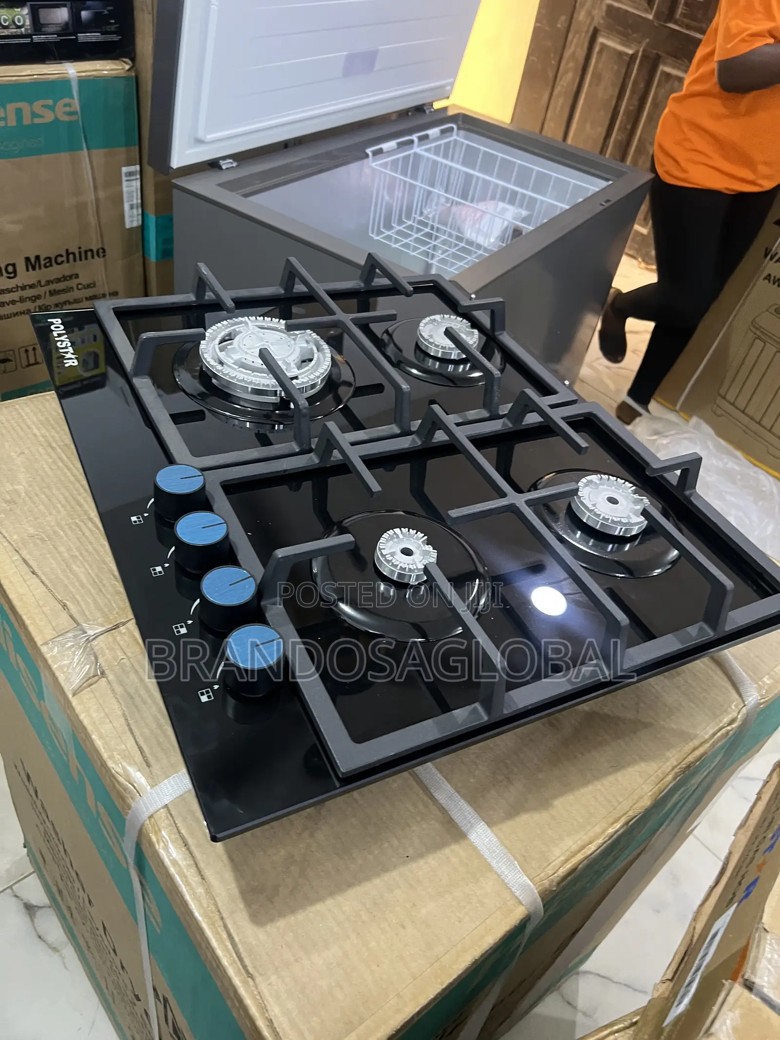 Polystar 4 Burner Gas Hob Pv-Gt60g4 Smooth Ignition Cooking in Agege ...
