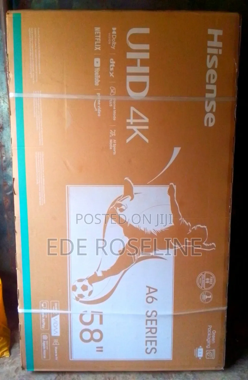 58 Inches Hisense Smart Tv in Nyanya - TV & DVD Equipment, Edeh ...