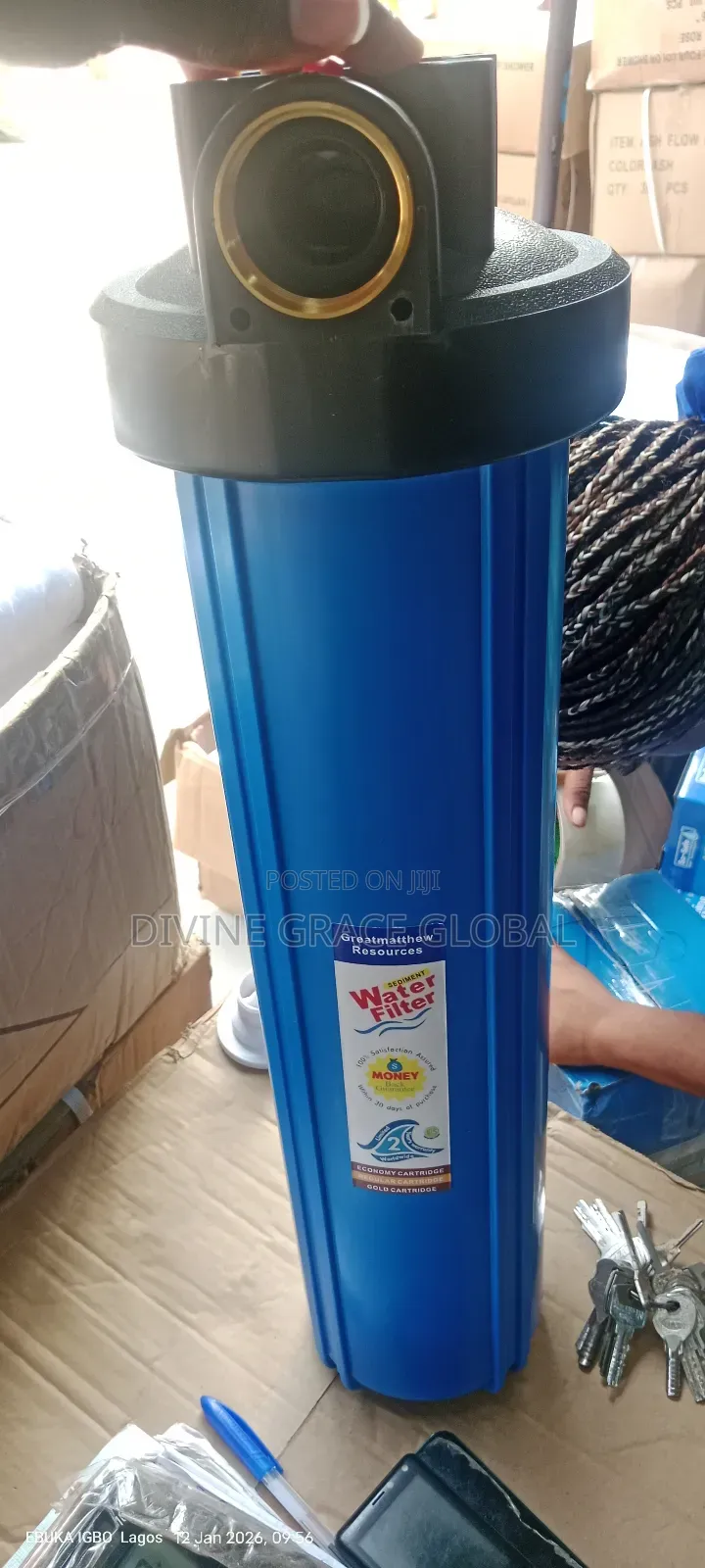 Blue 20inche Water Filter in Orile - Plumbing & Water Systems, Divine ...