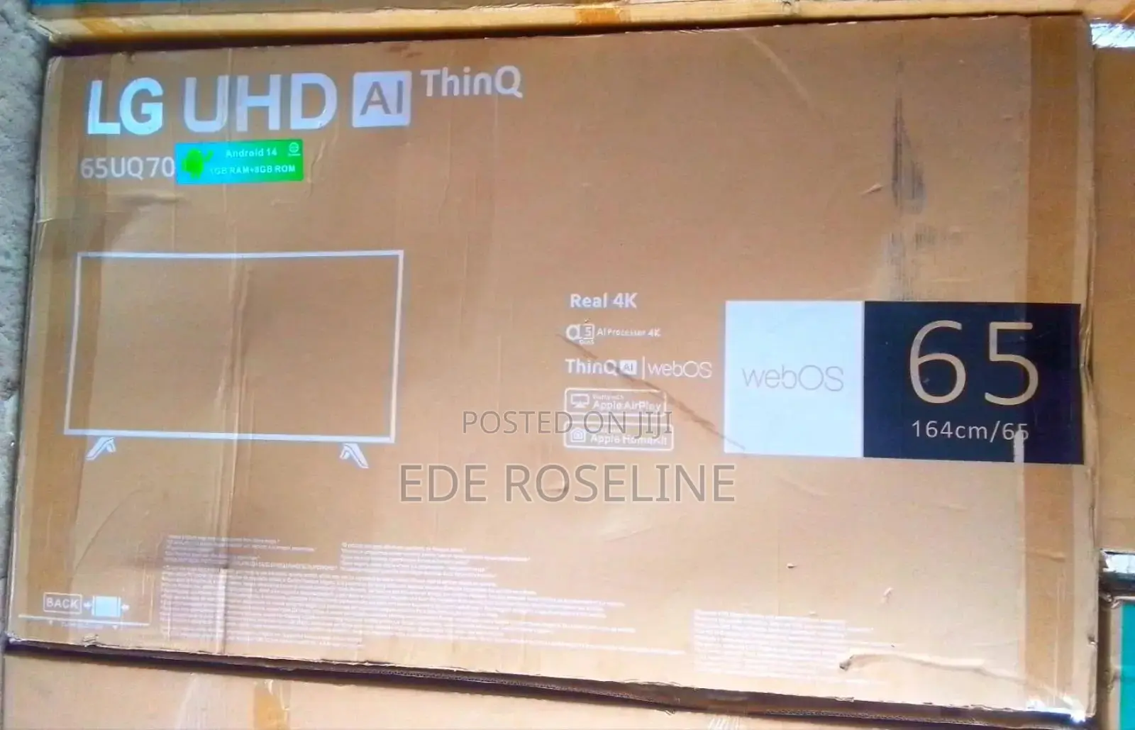 65 Lg Smart Android Tv Frameless in Nyanya - TV & DVD Equipment, Edeh ...
