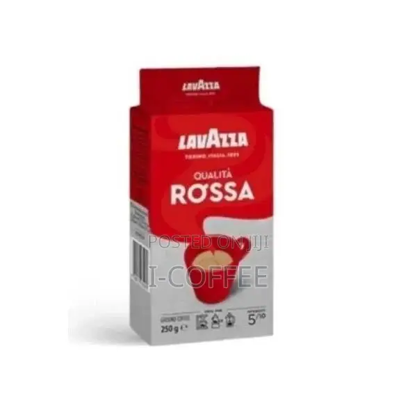 Lavazza Qualita Rossa 250gr Ground for sale - I-COFFEE Price: ₦ 24,809 ...