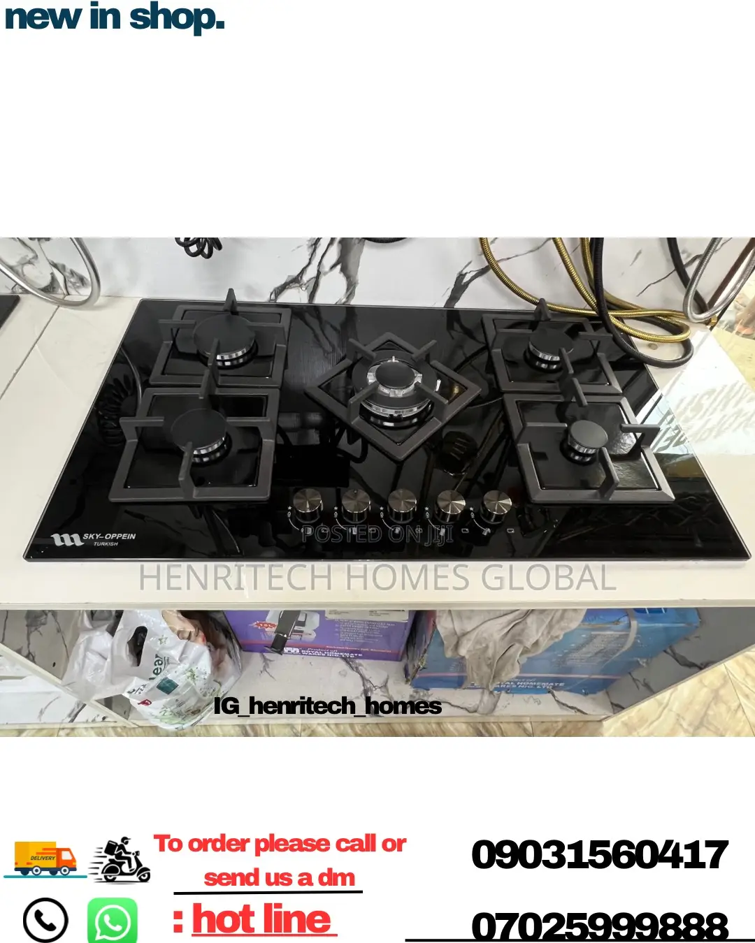 Good Quality Built In 4 Gas Cooker Knob (Payment On Delivery) in Orile ...