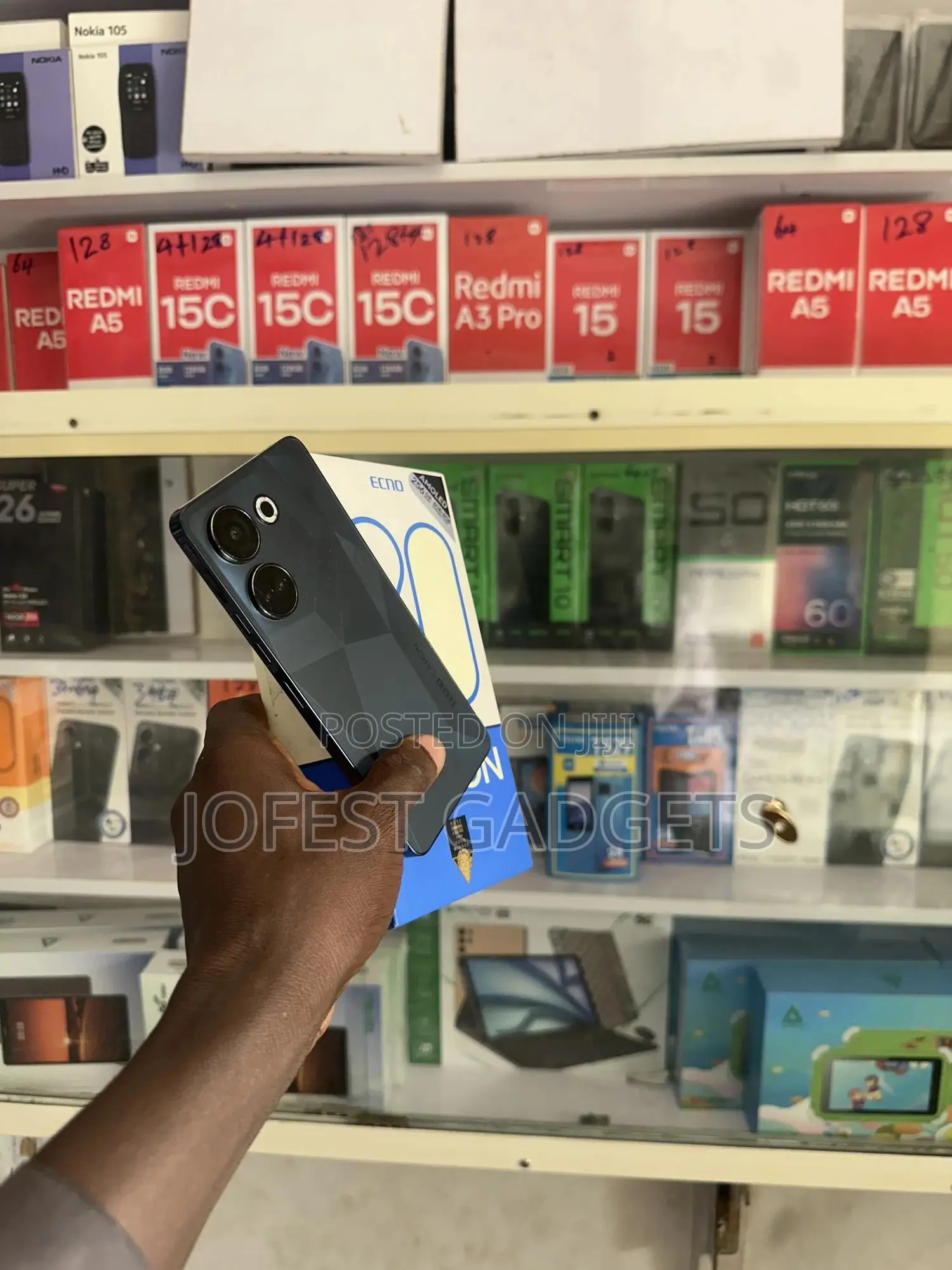 Tecno Camon 20 256 GB Black in Wuse 2 - Mobile Phones, Jofest Gadgets ...