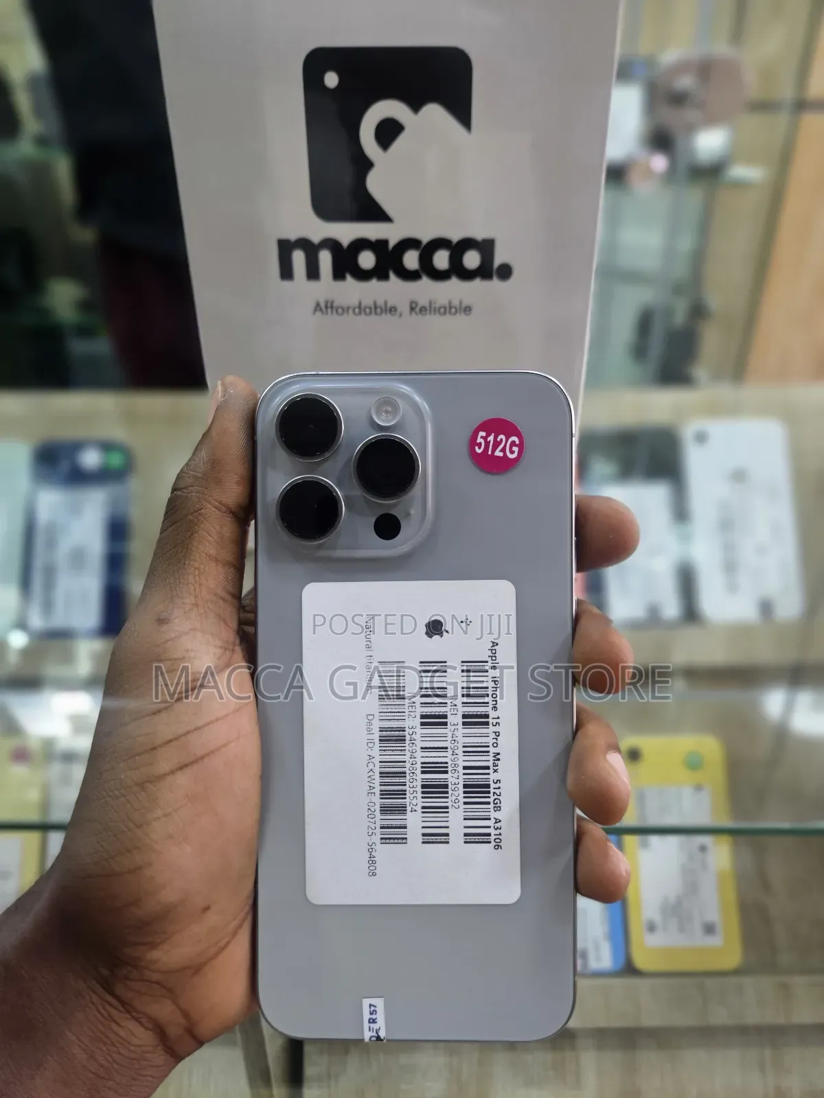Apple iPhone 15 Pro Max 512 GB Silver in Ikeja - Mobile Phones, Festus ...
