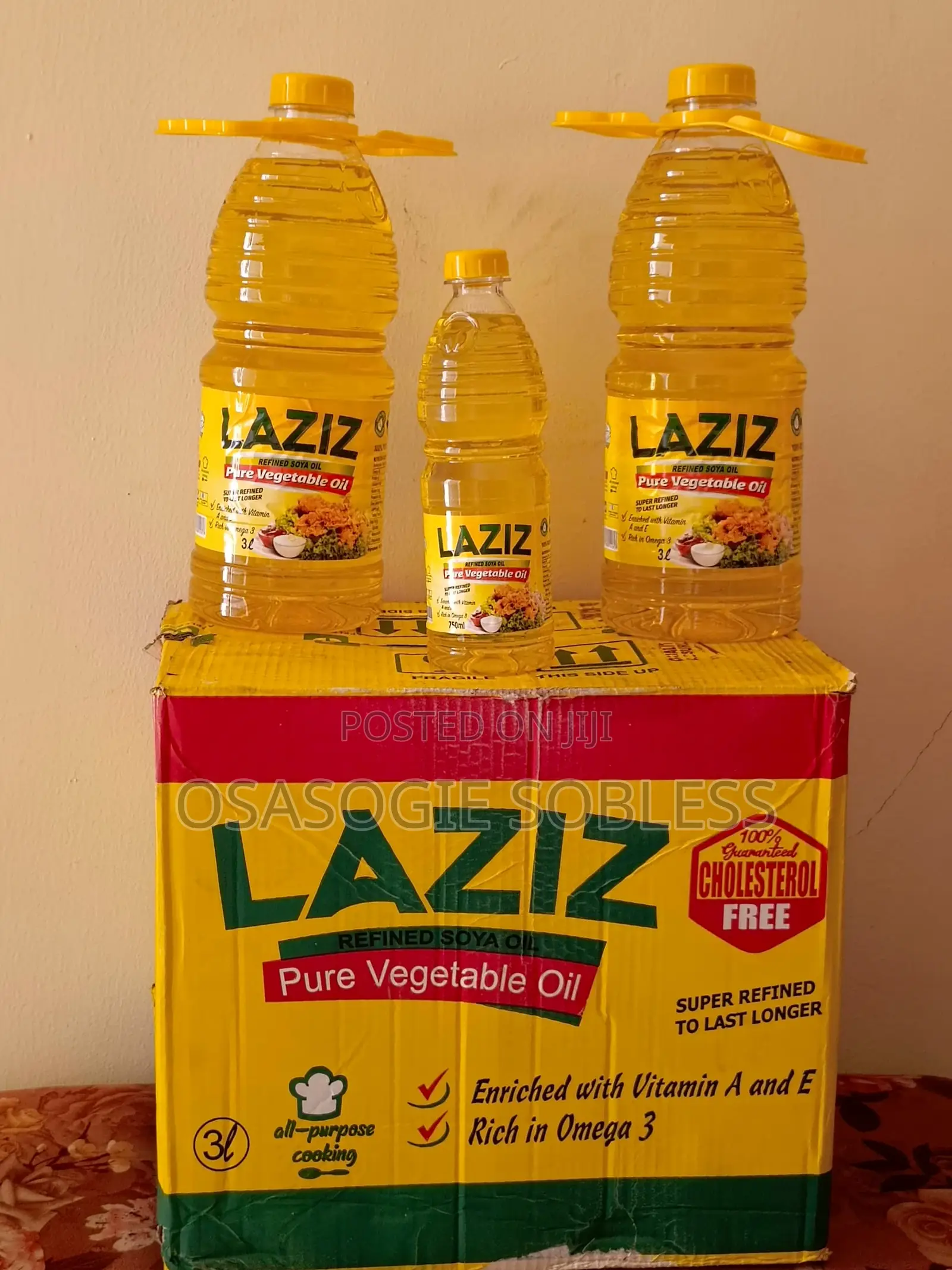 Laziz Pure Vegetable Oil in Benin City - Food & Beverages, Osasogie ...