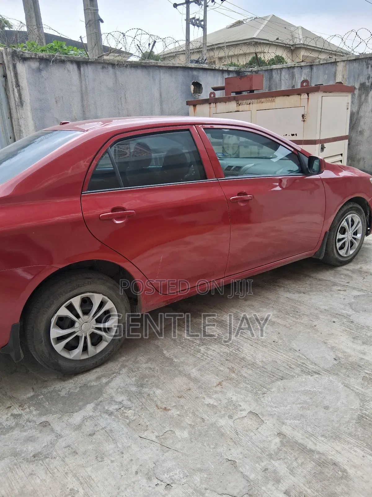 Toyota Corolla LE 4dr Sedan (1.8L 4 cyl 4A) 2009 Red in Amuwo-Odofin ...