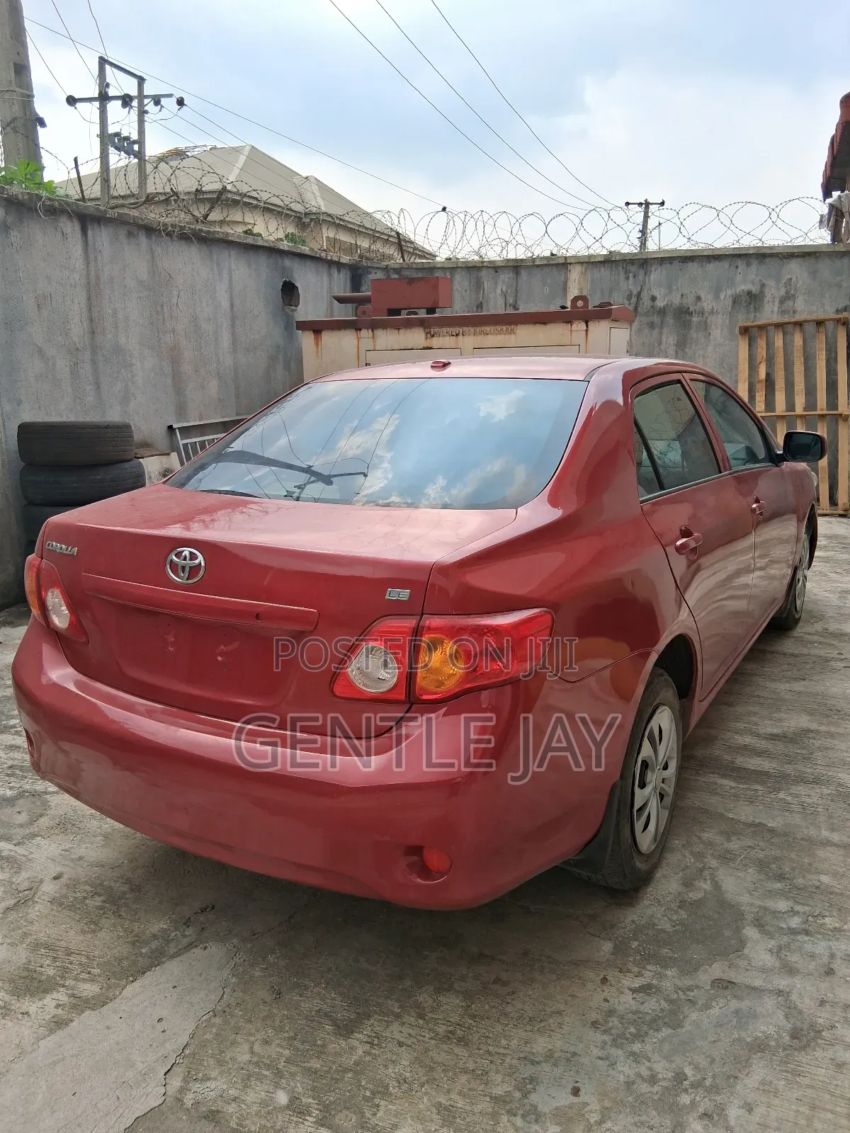 Toyota Corolla LE 4dr Sedan (1.8L 4 cyl 4A) 2009 Red in Amuwo-Odofin ...