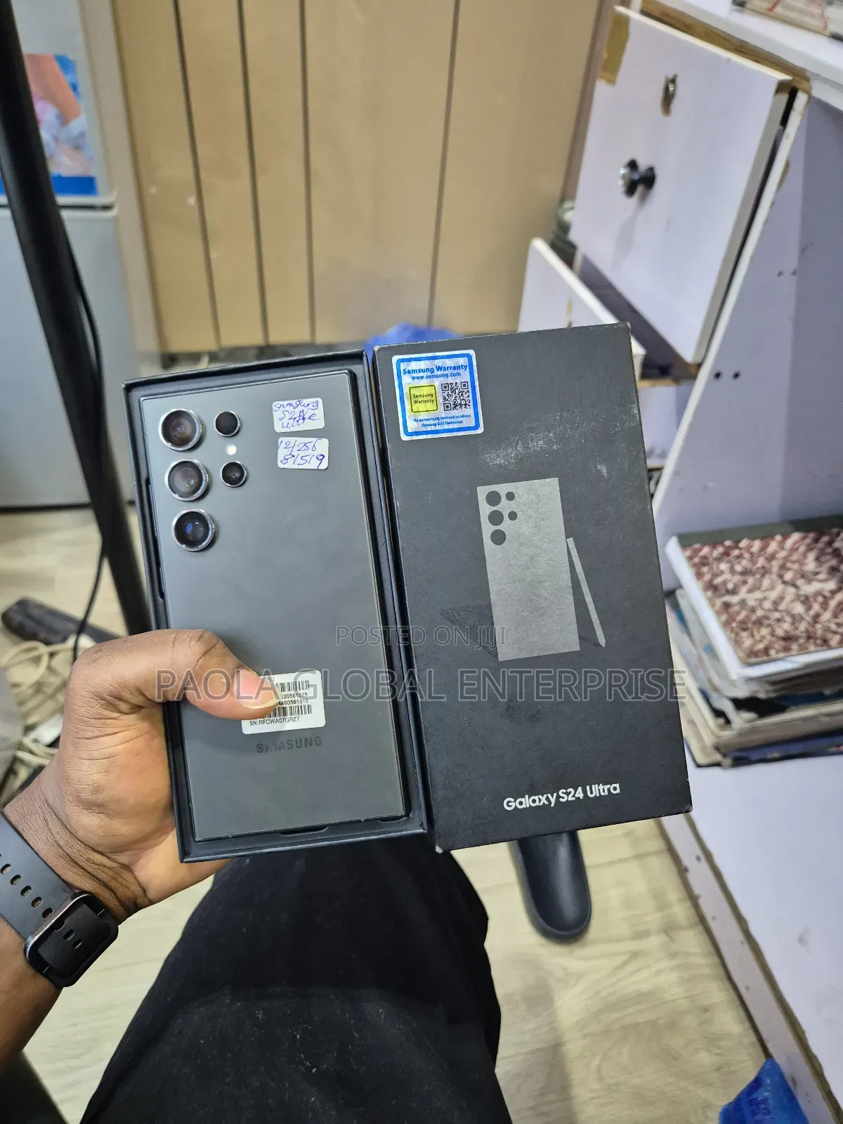 New Samsung Galaxy S24 Ultra 256 GB Black in Benin City - Mobile Phones ...