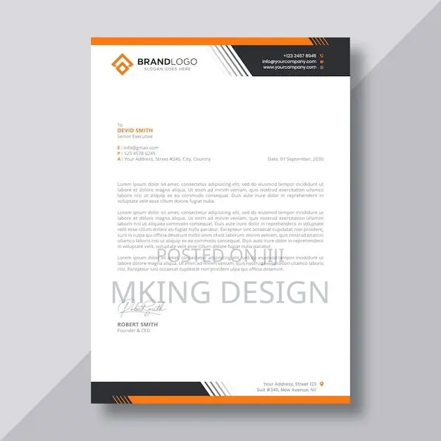 Elevate Your Documents With Style (Letter Head Design) in Ikeja ...