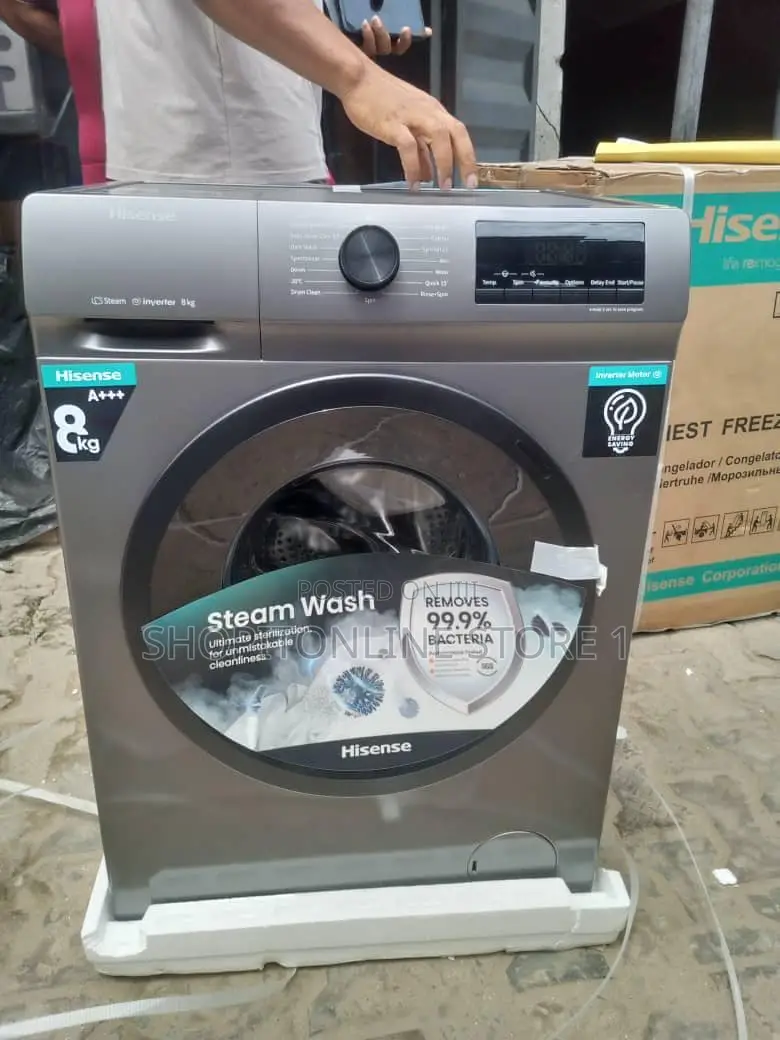 Hisense 8kg Wash and Spin Washing Machine in Ojo - Home Appliances ...
