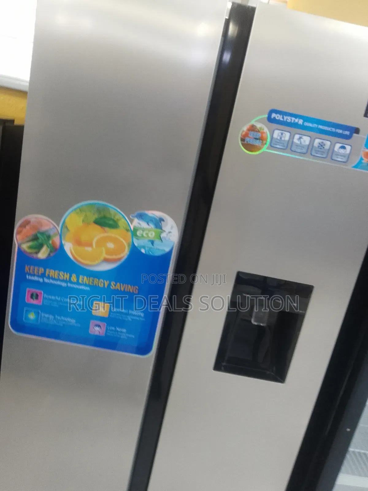 Polystar Inverter Refrigerator | 620l Side-by-Side Design for Stable in ...