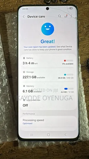 Samsung Galaxy S21 Ultra 5G 256 GB Black in Ibadan - Mobile Phones ...