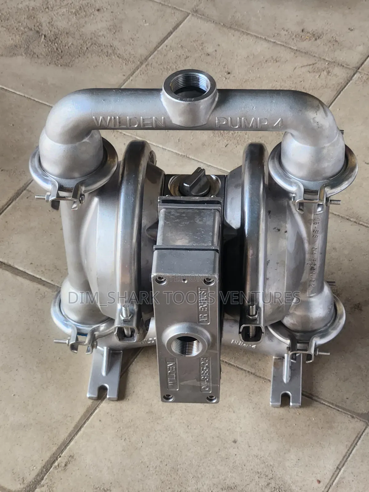 Wilden Stainless Steel Air-Operated Double-Diaphragm Transfer Pump(M4 ...