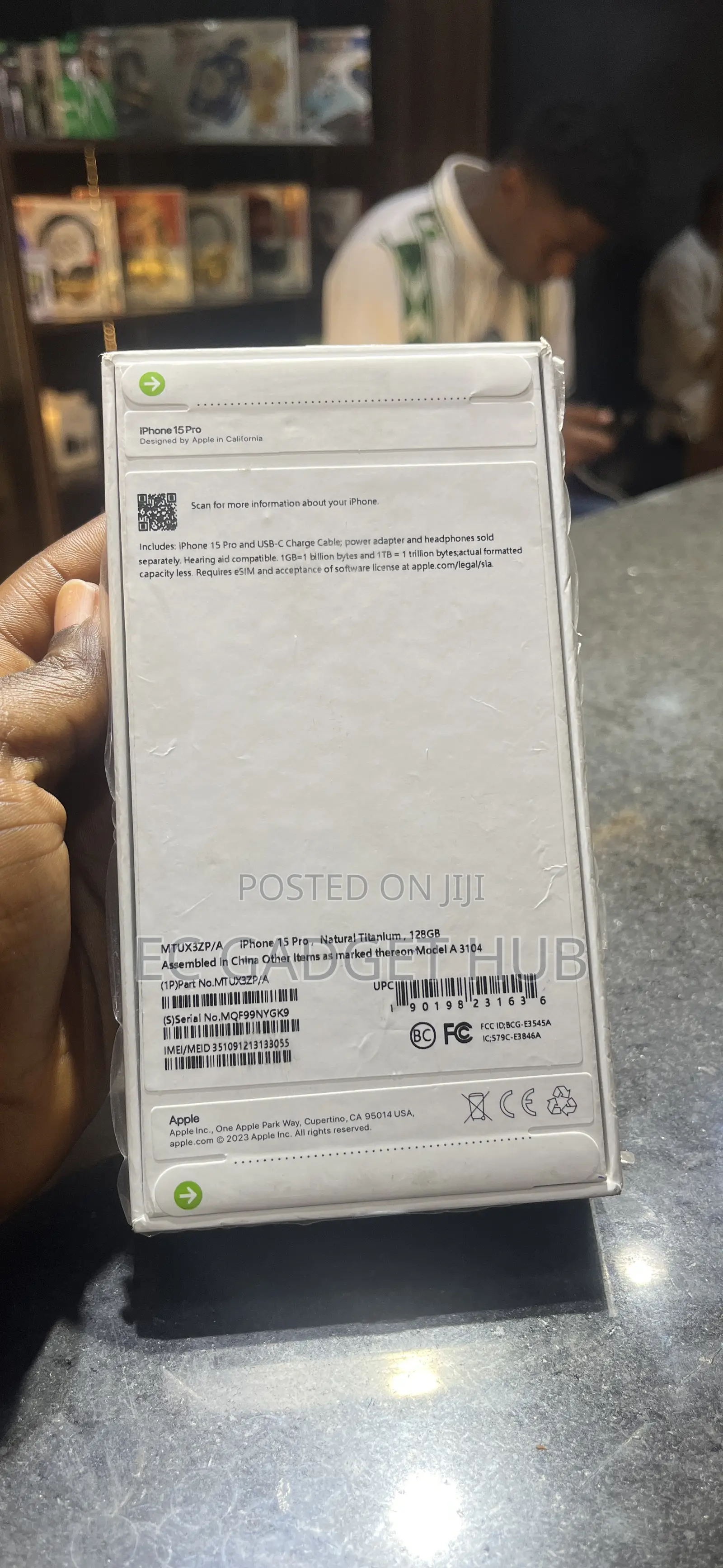 New Apple iPhone 15 Pro 128 GB Gray in Wuse 2 - Mobile Phones, Ec ...