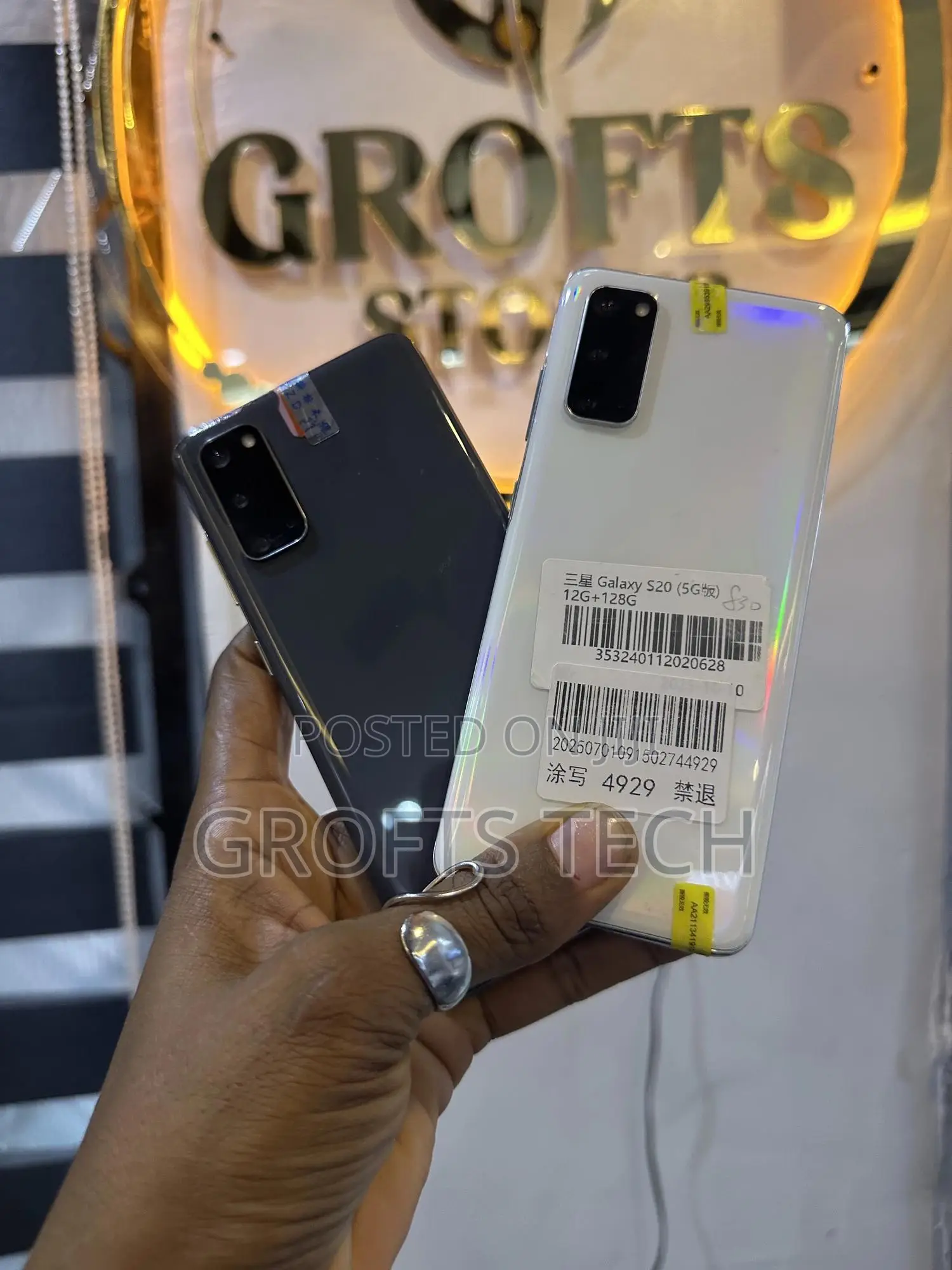 Samsung Galaxy S20 128 GB White in Port-Harcourt - Mobile Phones ...