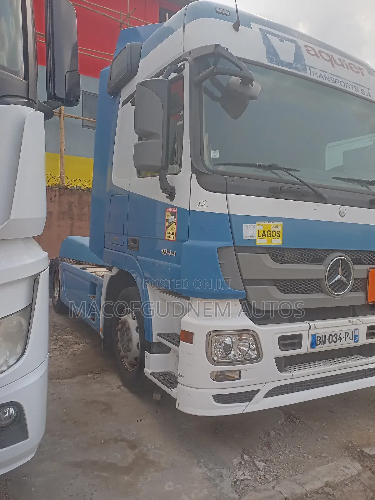 2010 Foreign Used Mercedes Actros Mp3 Tractor Head in Apapa - Trucks ...