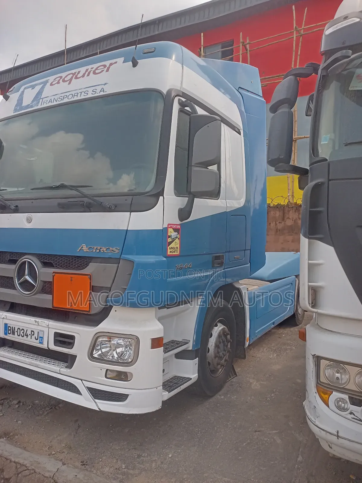 2010 Foreign Used Mercedes Actros Mp3 Tractor Head in Apapa - Trucks ...
