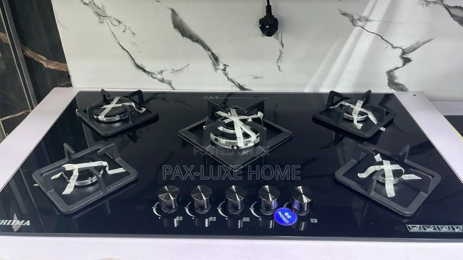 5 Burner Glass Star Sitter Cooker Hob With Warranty for sale - Pax-luxe ...