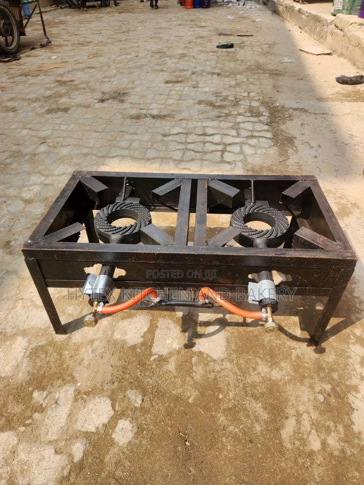 Double Burner Gas Cooker Local( Small) in Ojo - Restaurant & Catering ...