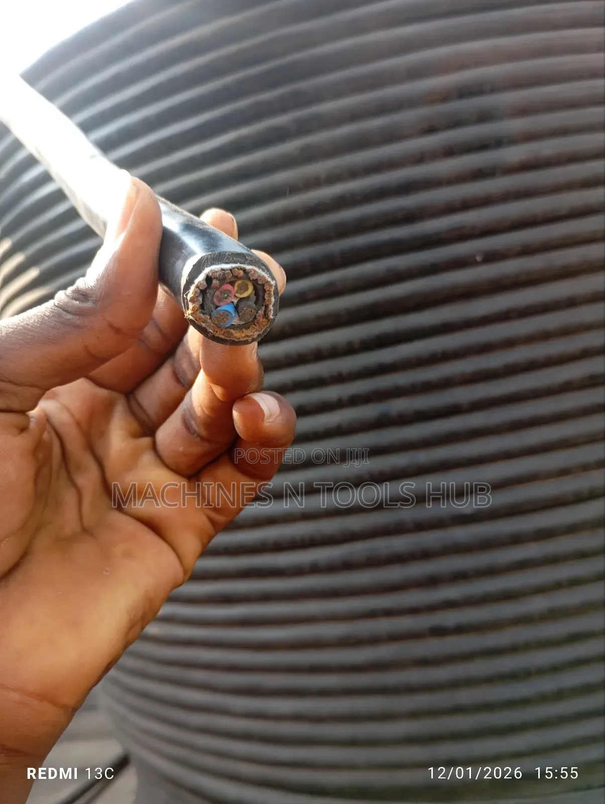 16mm Armoured Cable 4 Core for sale - Machines N Tools Hub Price: ₦ ...