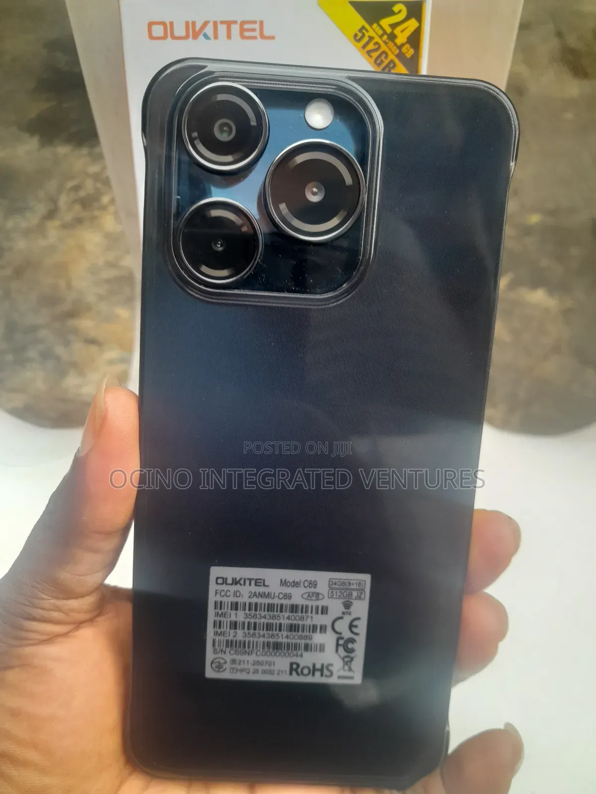 New Oukitel C62 Pro 256 GB Black in Alimosho - Mobile Phones, Ocino ...