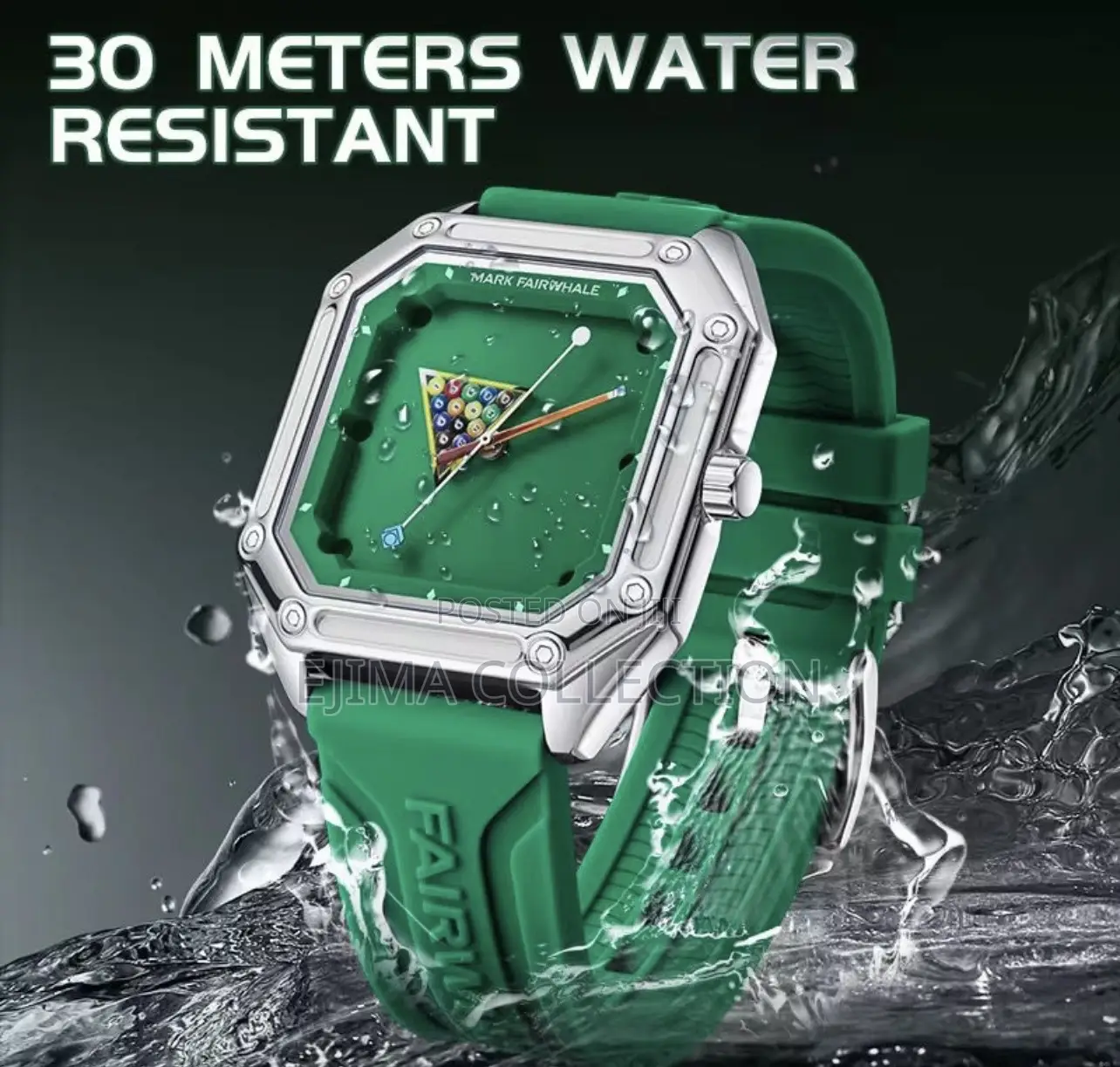 Mark Fairwhale Square Pool Table Design Dial Waterproof in Lagos Island ...