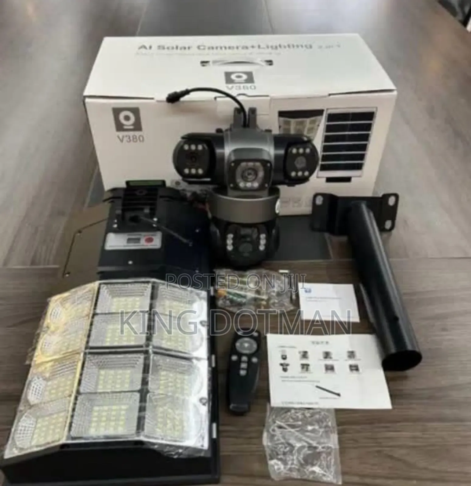 PTZ Solar Camera in Ikeja - Security & Surveillance, King Dotman | Jiji.ng