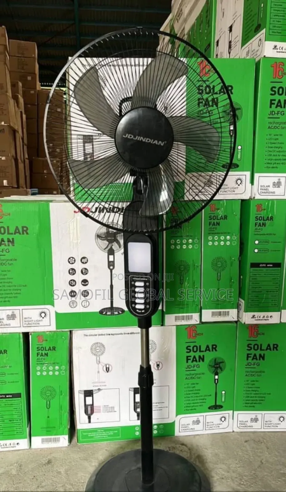 Solar Fan With Panel in Ojo - Home Appliances, Samofil Global Solar ...