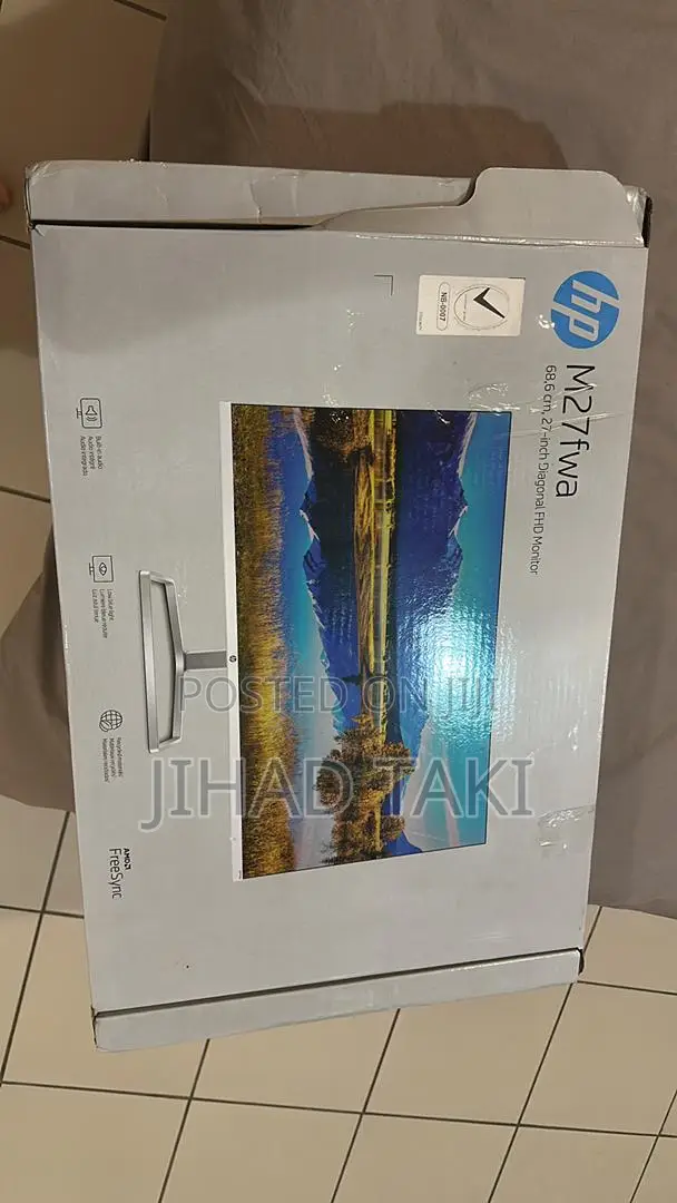 Hp Screen 27 Inch M27fwa Excellent Condition in Lekki - Computer ...