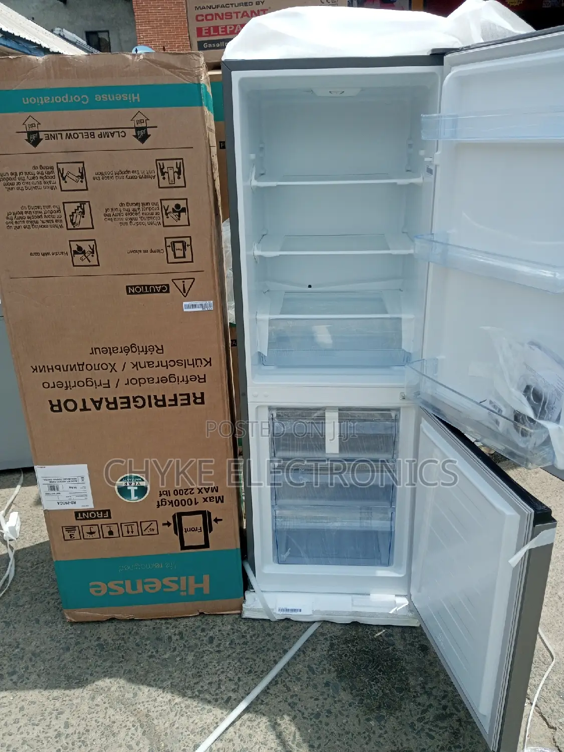 Hisense Bottom Freezer in Port-Harcourt - Kitchen Appliances, Chike ...