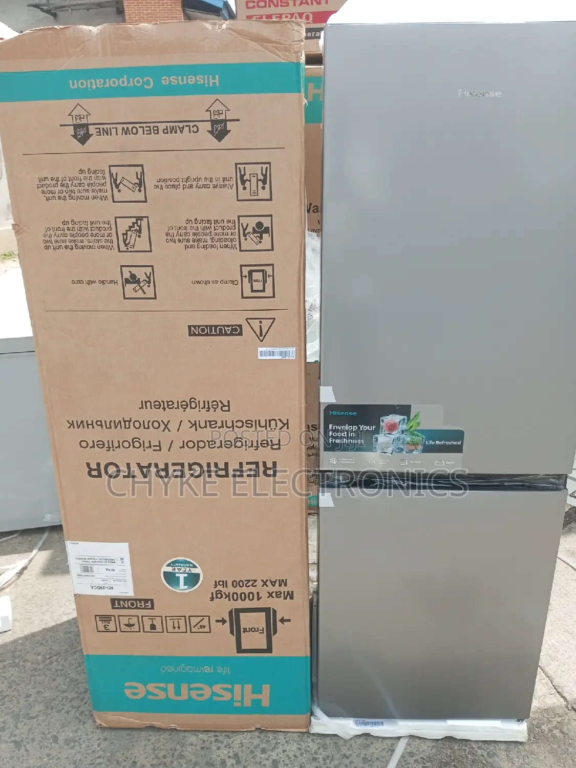 Hisense Bottom Freezer in Port-Harcourt - Kitchen Appliances, Chike ...