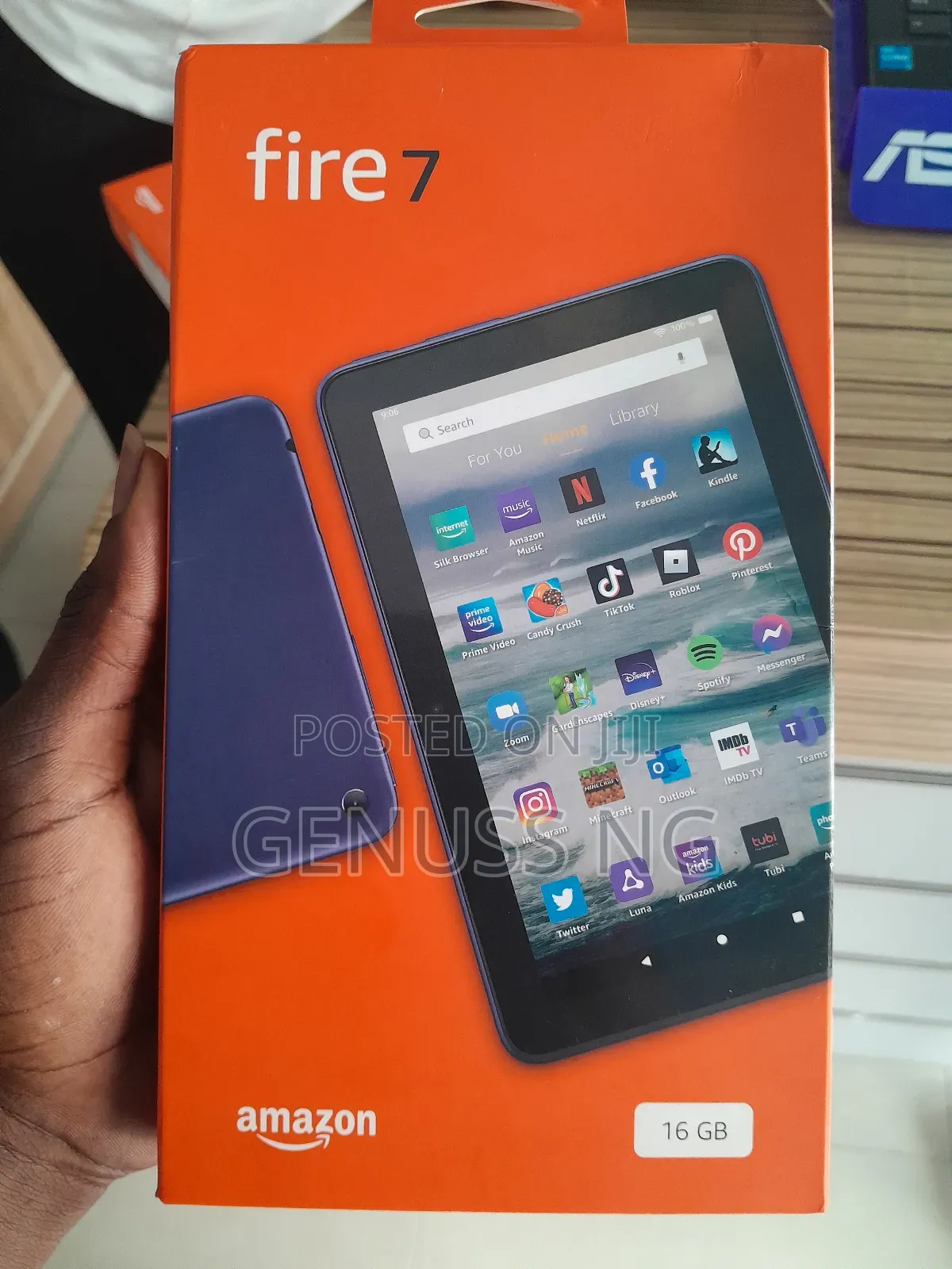 New Amazon Fire 7 16 GB Blue in Ikeja - Tablets, Genuss Ng | Jiji.ng