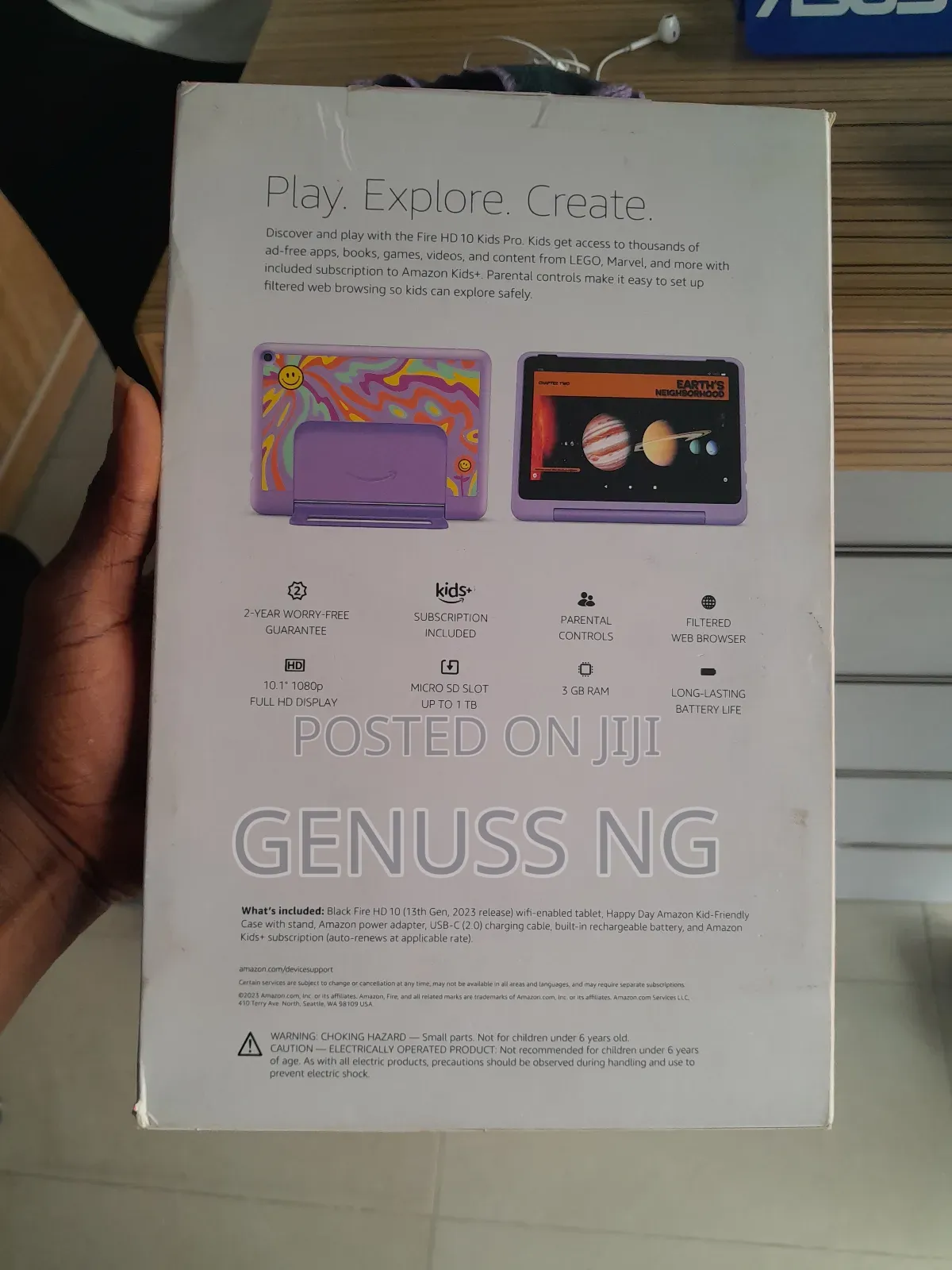 New Amazon Fire HD 10 Kids Pro 32 GB in Ikeja - Tablets, Genuss Ng ...