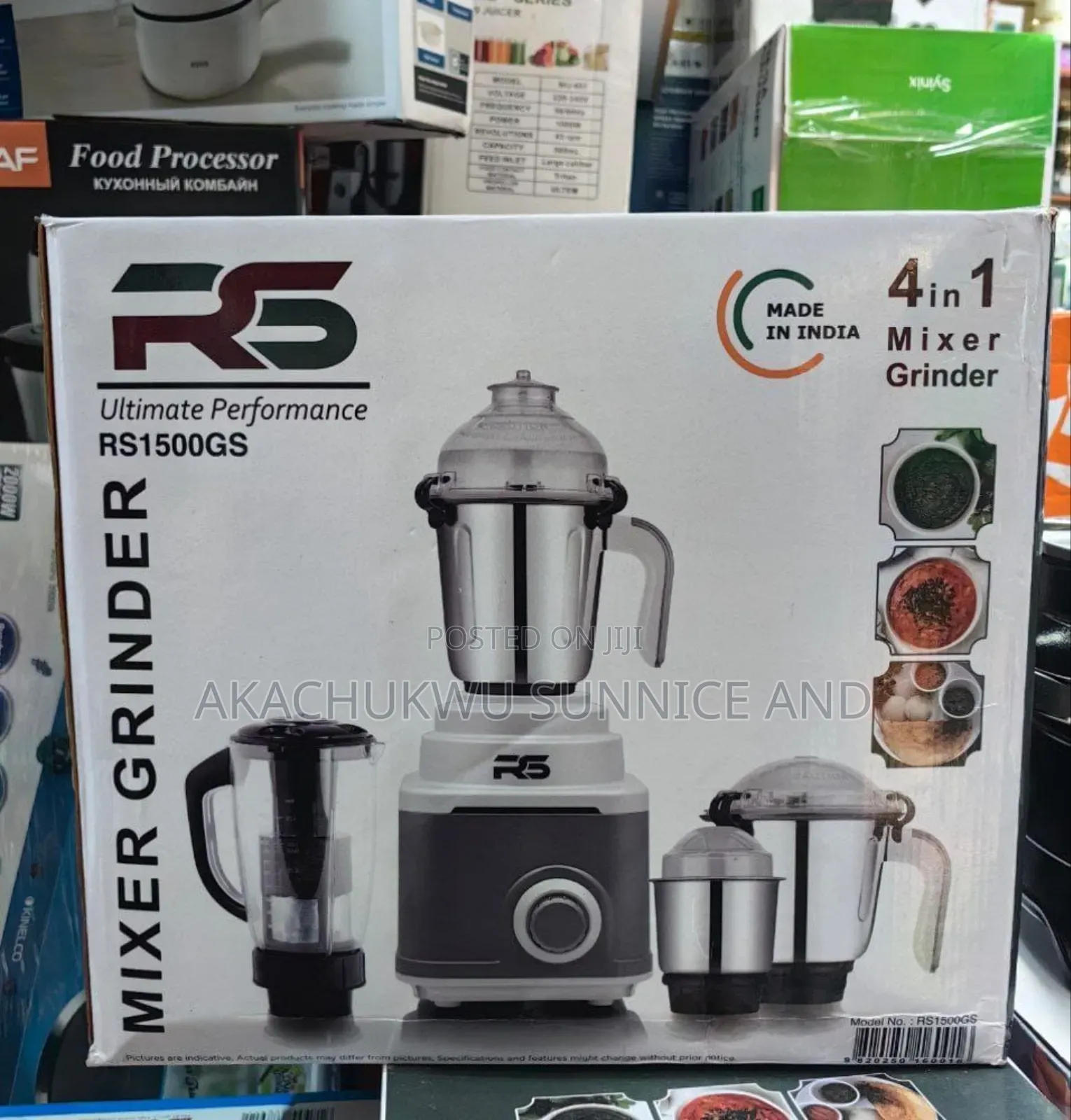 Rs 4 in 1 Mixer Grinder in Lagos Island (Eko) - Kitchen Appliances ...