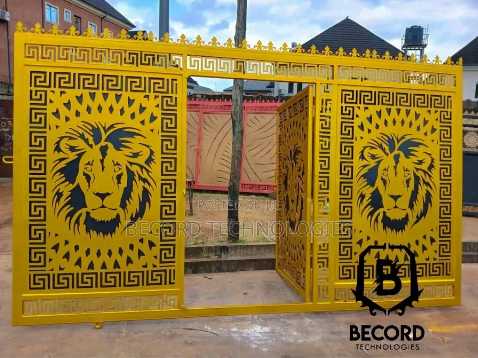 Stainless Steel Laser Cut Security Gate in Port-Harcourt - Doors ...