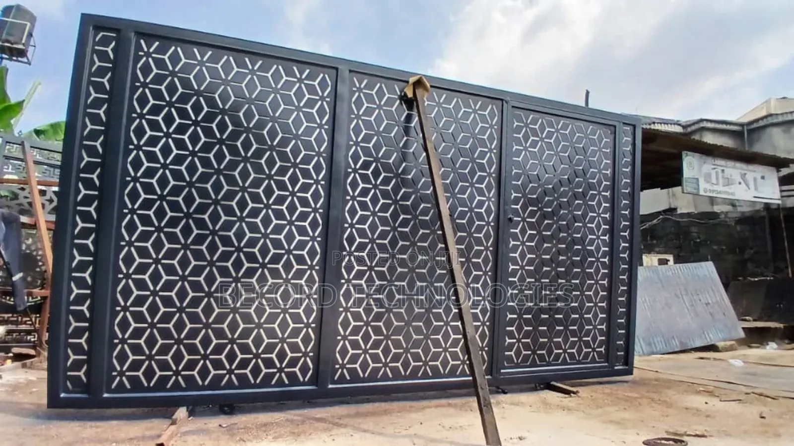 Stainless Steel Laser Cut Security Gate in Port-Harcourt - Doors ...