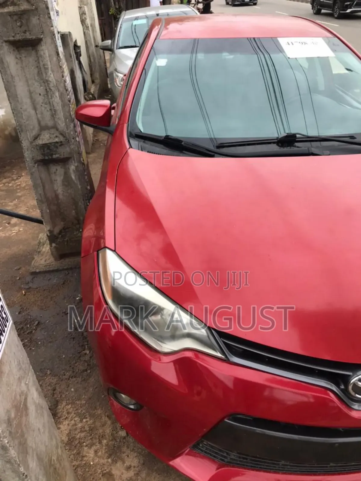 Toyota Corolla 2014 Red in Ogba - Cars, Mark August | Jiji.ng