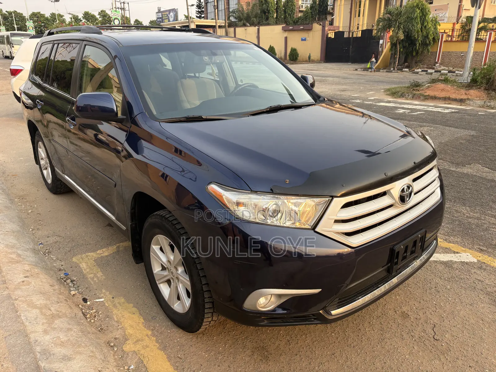 Toyota Highlander SE 2012 Blue in Ikeja - Cars, Kunle Oye | Jiji.ng