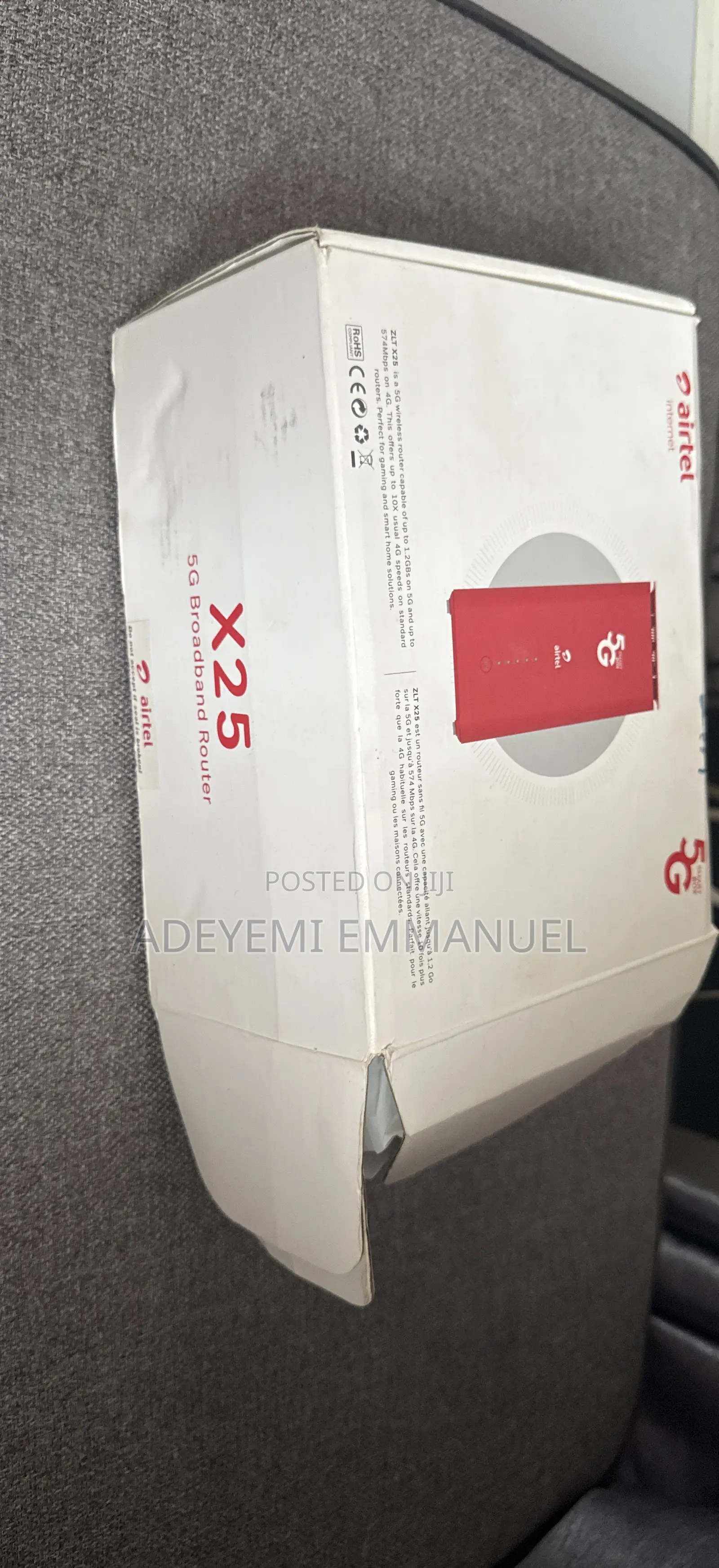 Airtel 5g Smart Box in Yaba - Networking Products, Adeyemi Emmanuel ...