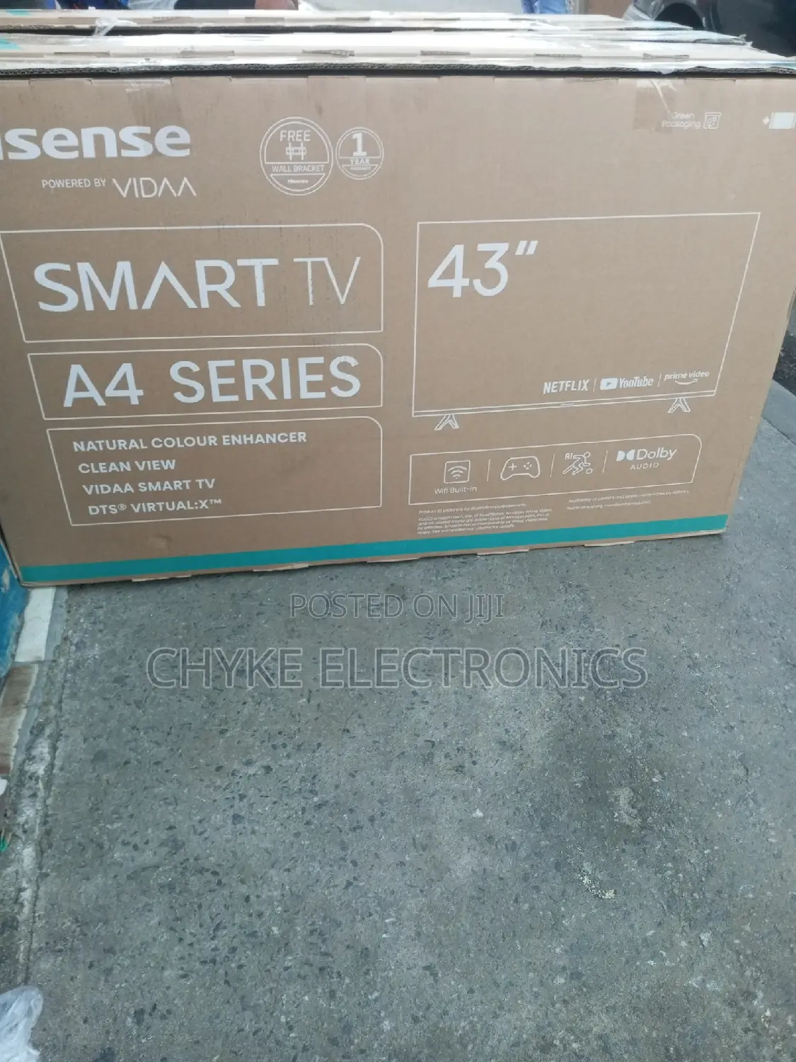 43"Inches Hisense Smart Tv in Port-Harcourt - TV & DVD Equipment, Chike ...