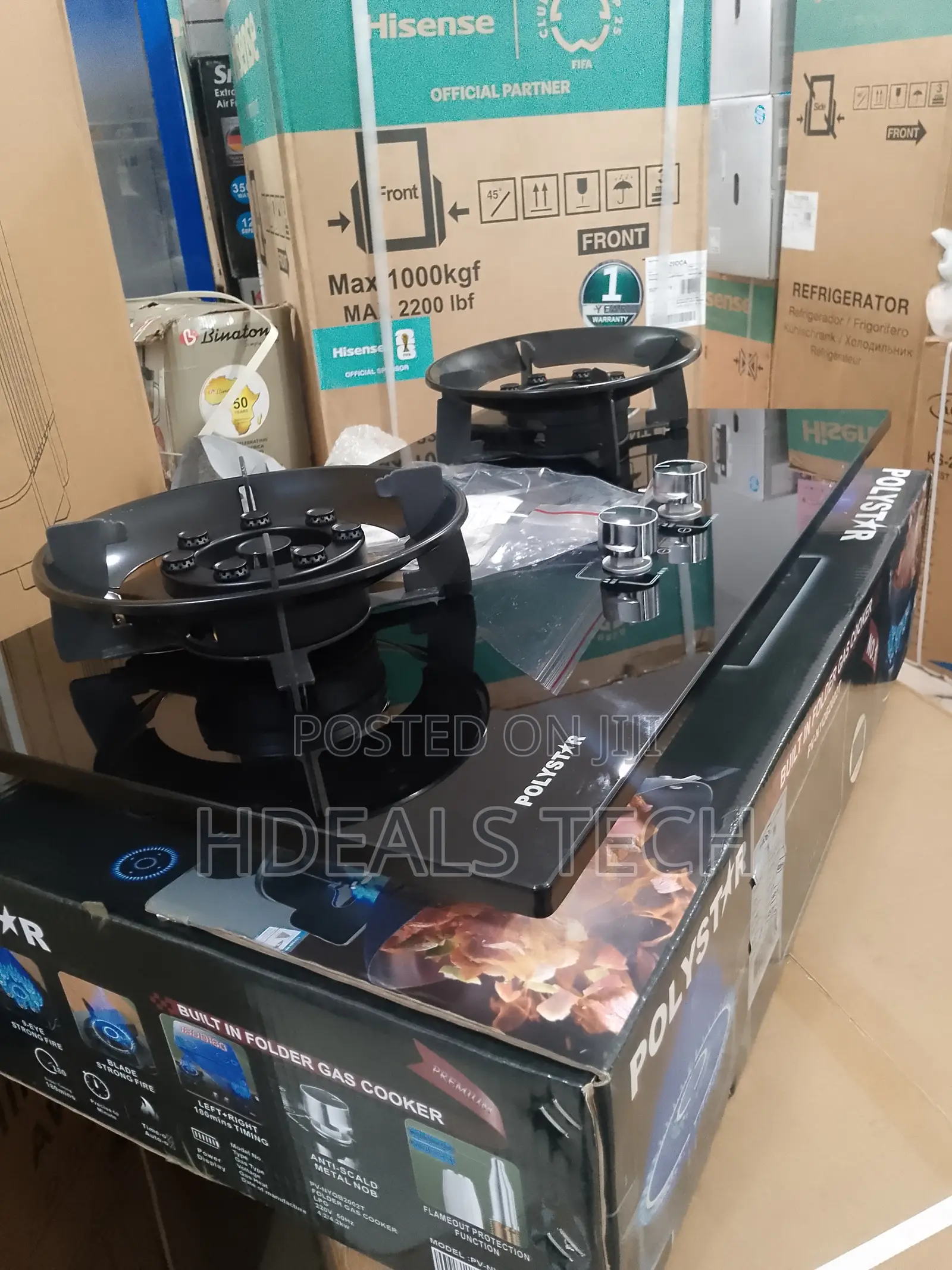 Polystar Two-Burner High-Efficiency Gas Hob in Ajah - Kitchen ...