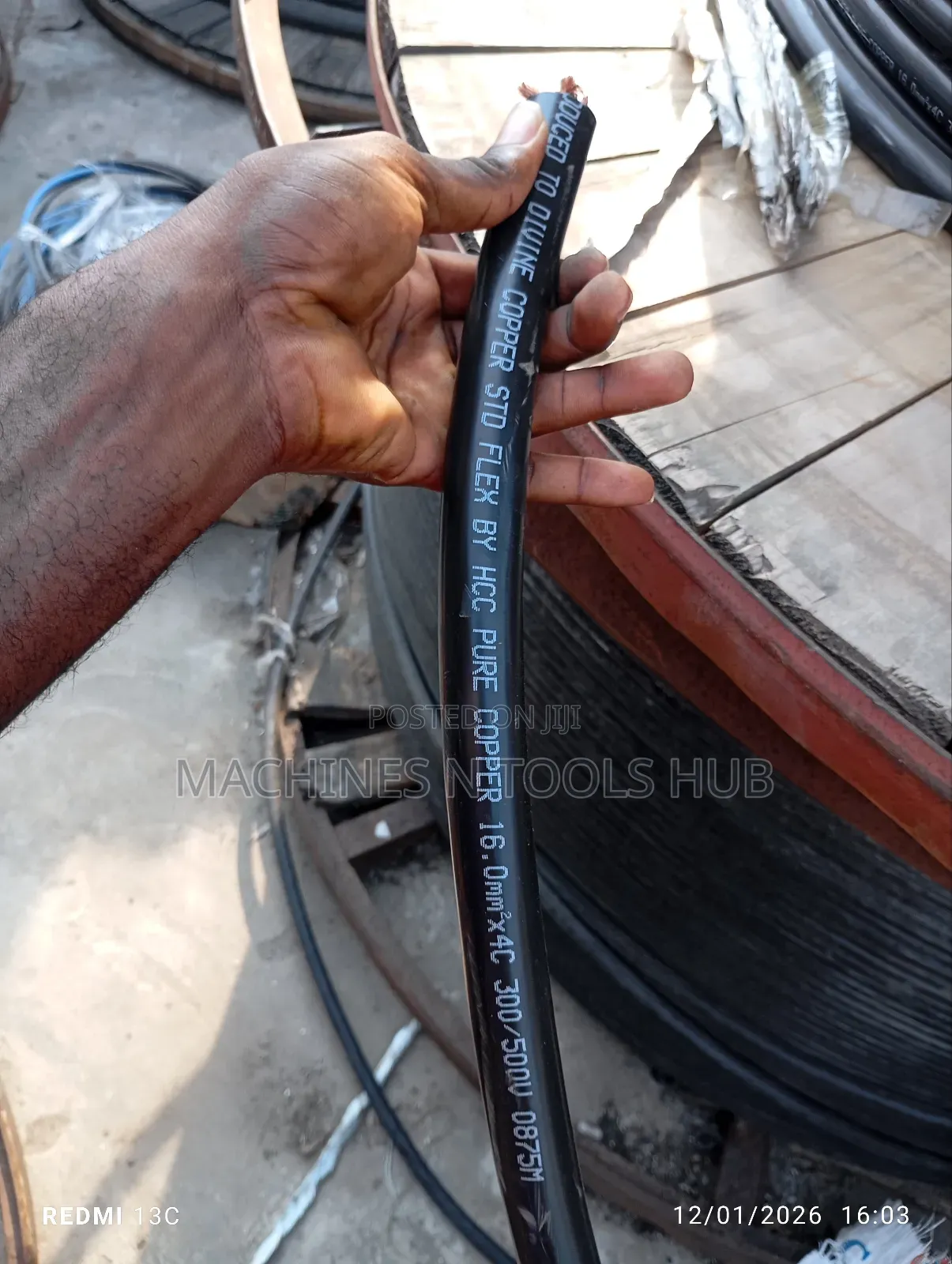 Trs Ho7 16mm 4 Core Flexible Electric Wire in Ojo - Electrical ...