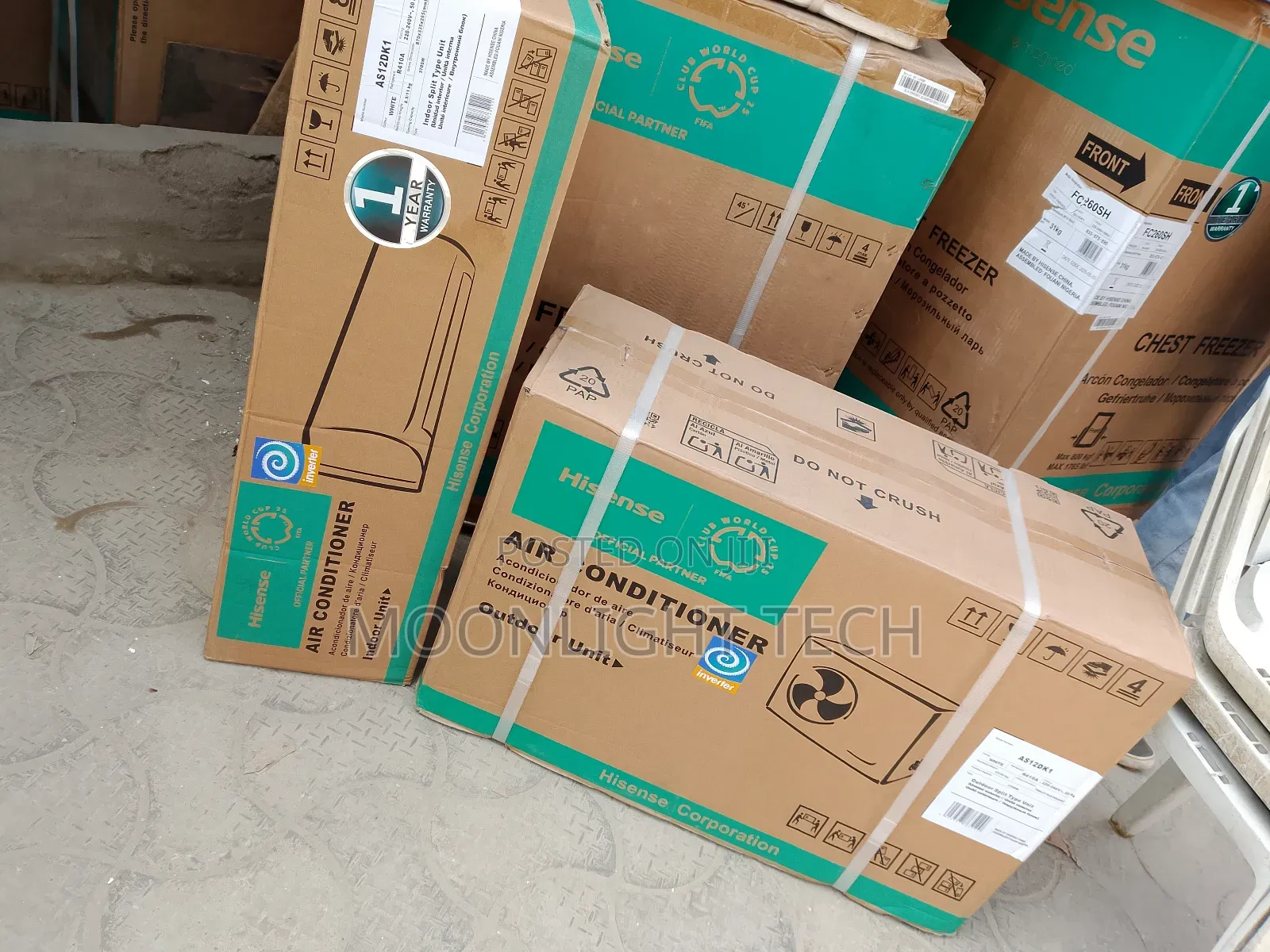 Hisense 1.5hp Modern Inverter in Ojo - Home Appliances, Moonlight Tech ...