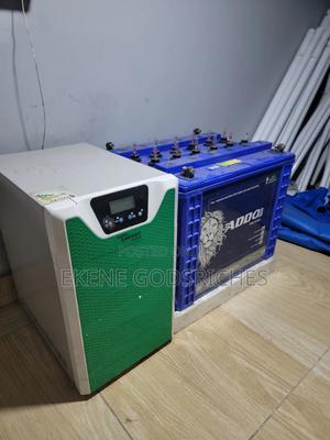 Glow Energy Inverter 5kva and 2 Pc 220ah Addo Tubular Batteries in Port ...