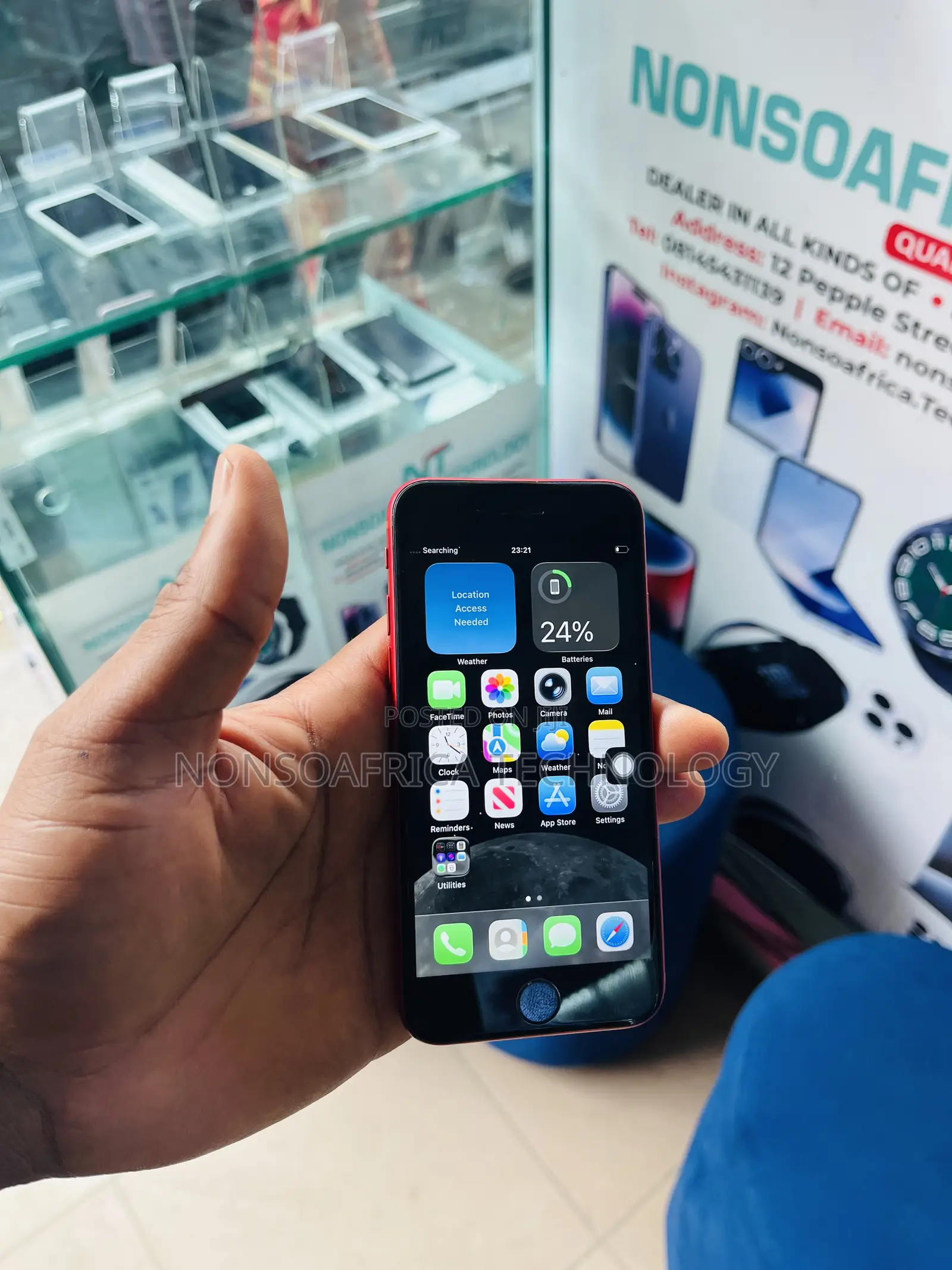 Apple iPhone SE (2020) 128 GB Red in Ikeja - Mobile Phones, Udeh ...