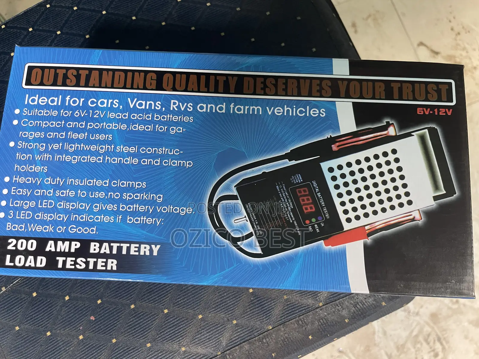 200amp Battery Tester Load Tester in Ojo - Measuring & Testing Tools ...