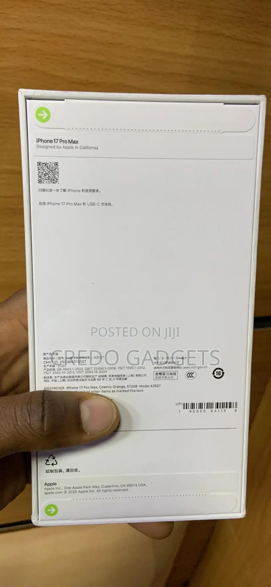 New Apple iPhone 17 Pro Max 256 GB Orange in Ikeja - Mobile Phones ...