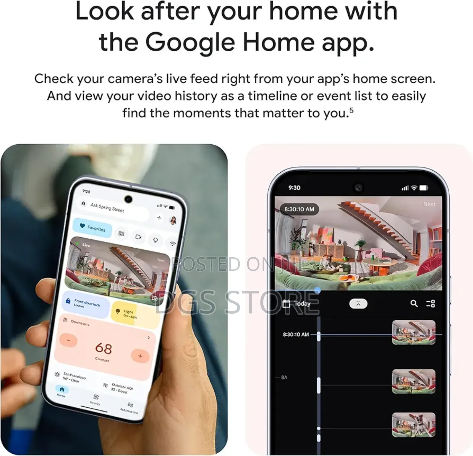 Google Nest Cam Indoor Wired 3rd Generation in Ikeja - Security ...